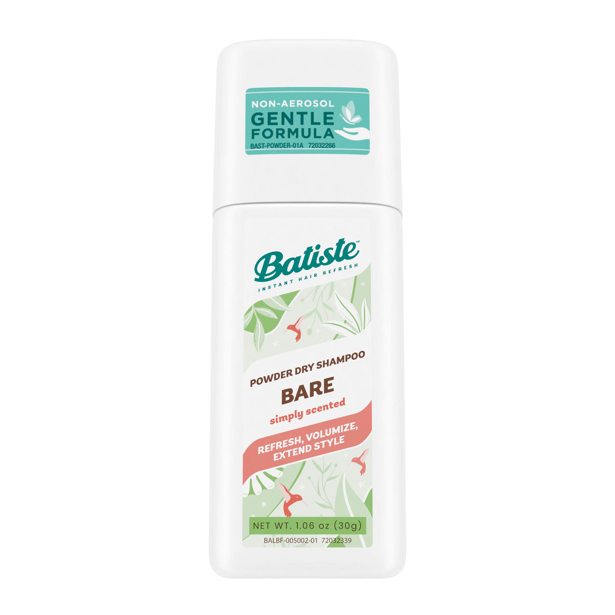 Batiste Powder Dry Shampoo – Non-Aerosol Shaker - Fresh Hair On the Go ...